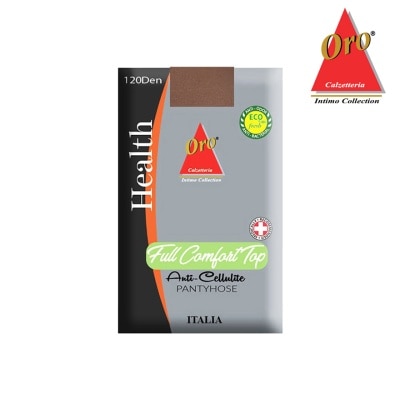 ORO INTIMO, ORO Full Comfort Top Anti Cellulite Pantyhose Dark Gray ...