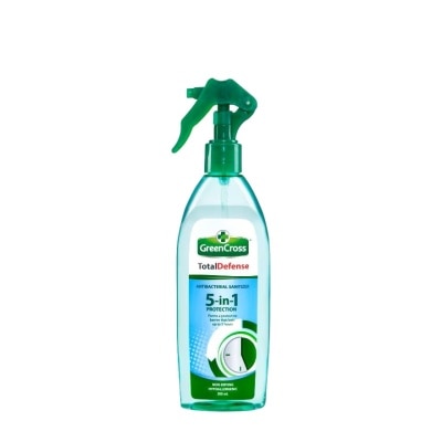 GREEN CROSS, GREEN CROSS Total Defense Antibacterial Sanitizer Spray ...