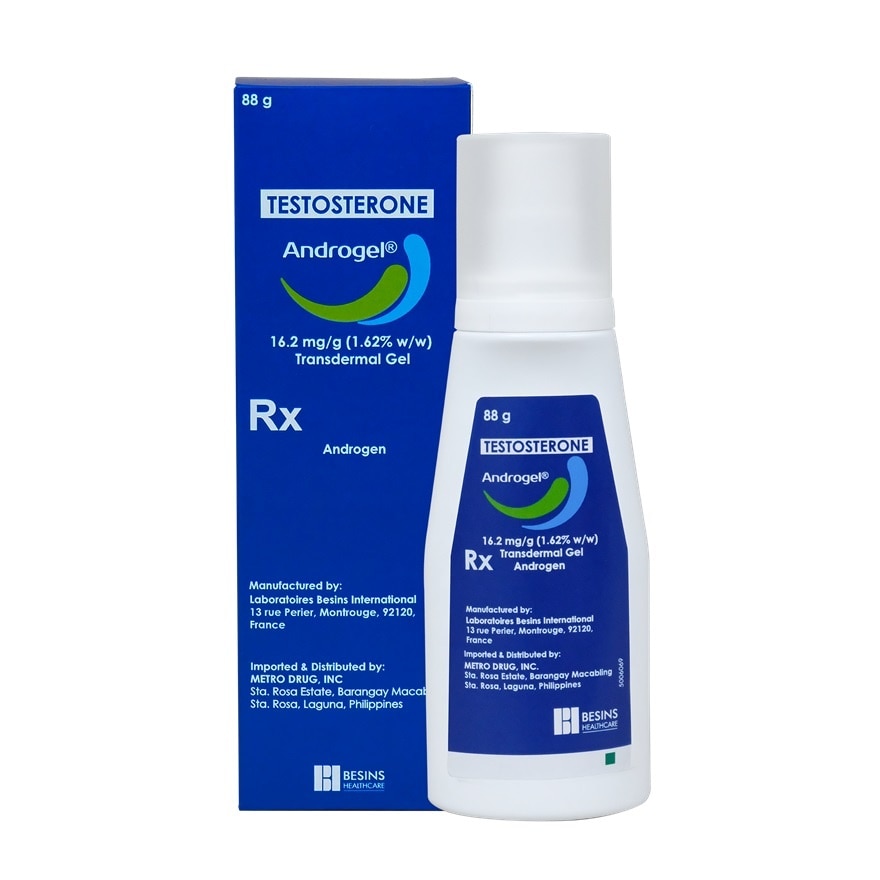 Androgel Androgel 162 Mgg 162 Ww Transdermal Gel 88g