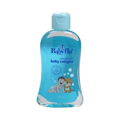 BABYFLO, BABYFLO Baby Cologne Powder Puff 100mL | Watsons Philippines