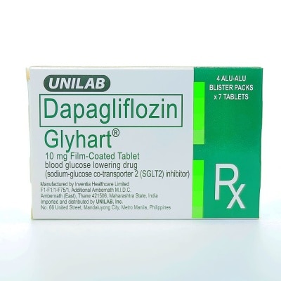 GLYHART, GLYHART 10mg Tablet Sold Per Piece [PRESCRIPTION REQUIRED ...