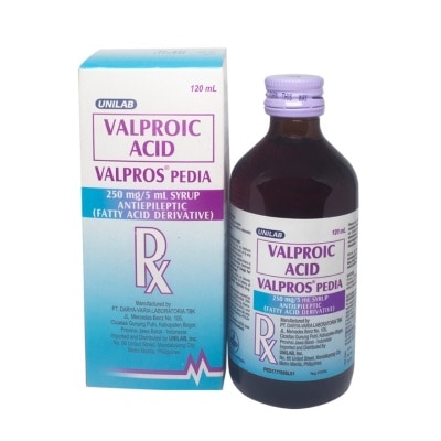 VALPROS, VALPROS-PEDIA Syrup 120ml 1 Bottle [PRESCRIPTION REQUIRED ...