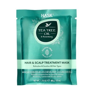 HASK, HASK Tea Tree Oil & Rosemary Hair And Scalp Treatment Mask 50ml ...
