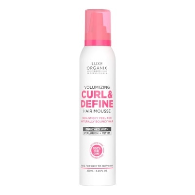 LUXE ORGANIX, LUXE ORGANIX Curl and Define Volumizing Hair Mousse 250ml ...