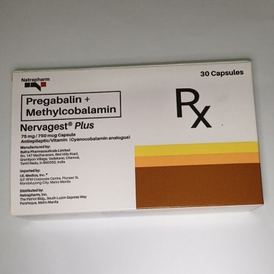 NERVAGEST, NERVAGEST PLUS Pregabalin + Methyl Cobalamin 75mg/750mcg ...