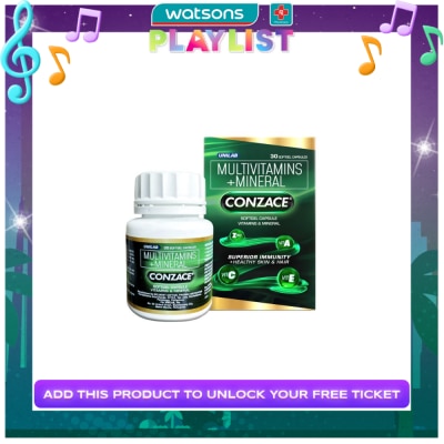 CONZACE, CONZACE Softgel 30 Capsules | Watsons Philippines