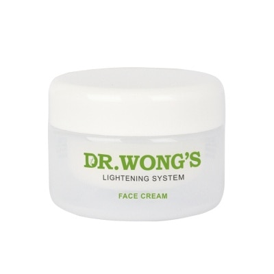 DR WONGS, DR WONGS Lightening Face Cream 30g | Watsons Philippines