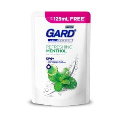 GARD, GARD Anti-Dandruff Refreshing Menthol Shampoo With Conditioner ...