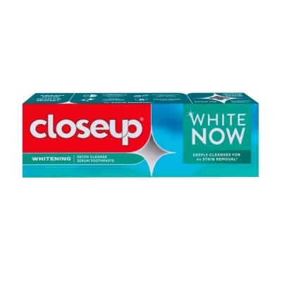 CLOSE UP, CLOSEUP White Now Detox Cleanse Serum Toothpaste Twin Pack ...