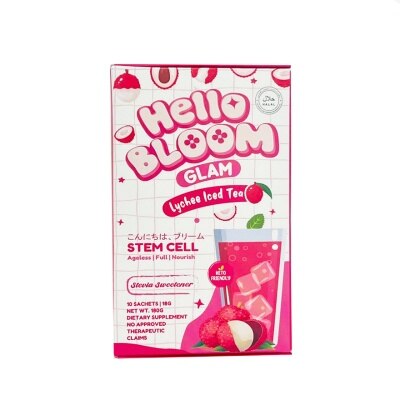 HELLO BLOOM, HELLO BLOOM Glam Lychee Iced Tea 180g | Watsons Philippines