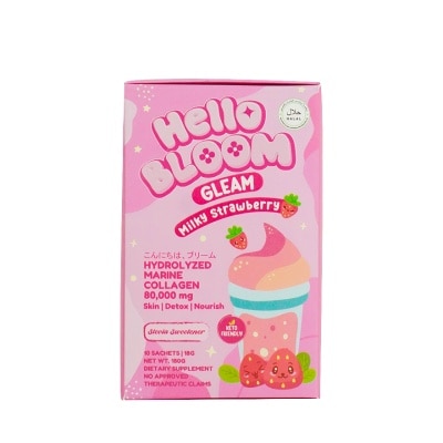 HELLO BLOOM, HELLO BLOOM Gleam Milky Strawberry 180g | Watsons Philippines