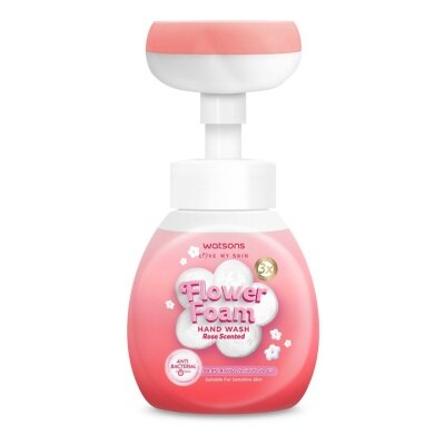 WATSONS, WATSONS Flower Foam Hand Wash Rose Scented 300ml | Watsons ...