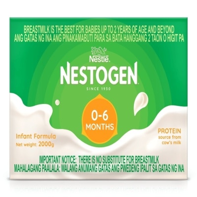 NESTOGEN, NESTOGEN Infant Formula 0-6 Months 2kg | Watsons Philippines