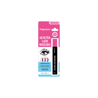 PRETTY SECRET, PRETTY SECRET 4D Ultra Lash Mascara Rich Black 20ml ...