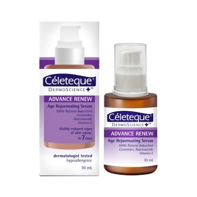 CELETEQUE, CELETEQUE DermoScience Advance Renew Age Rejuvenating Serum ...