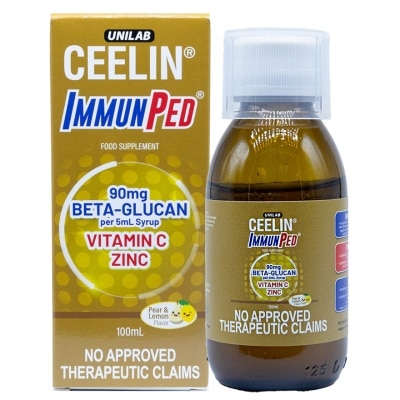 CEELIN, CEELIN ImmunPed Syrup 100ml | Watsons Philippines