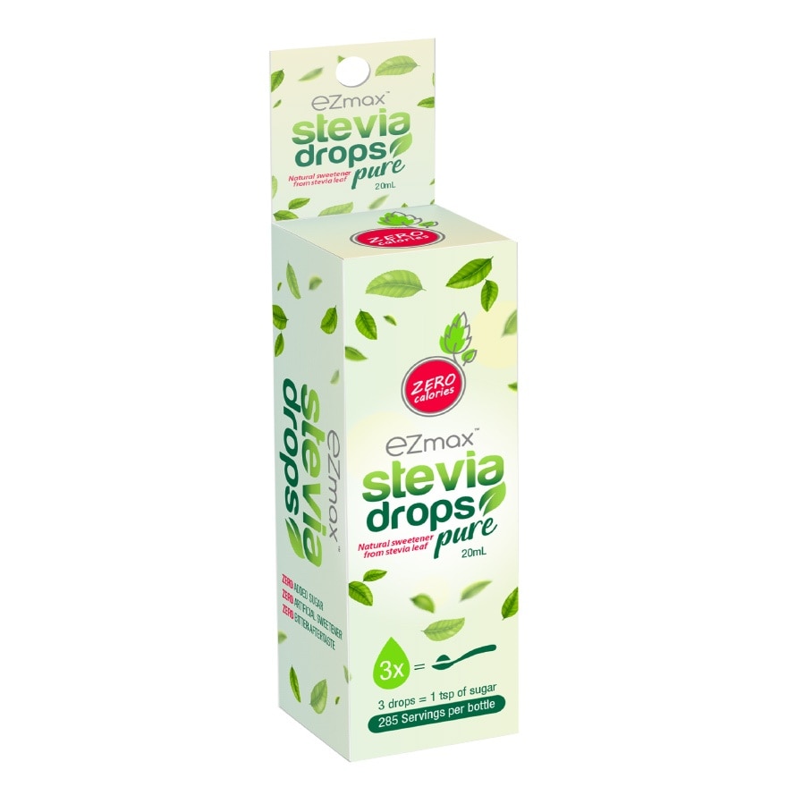 EZ MAX, EZMAX Stevia Drops Pure 20ml | Watsons Philippines