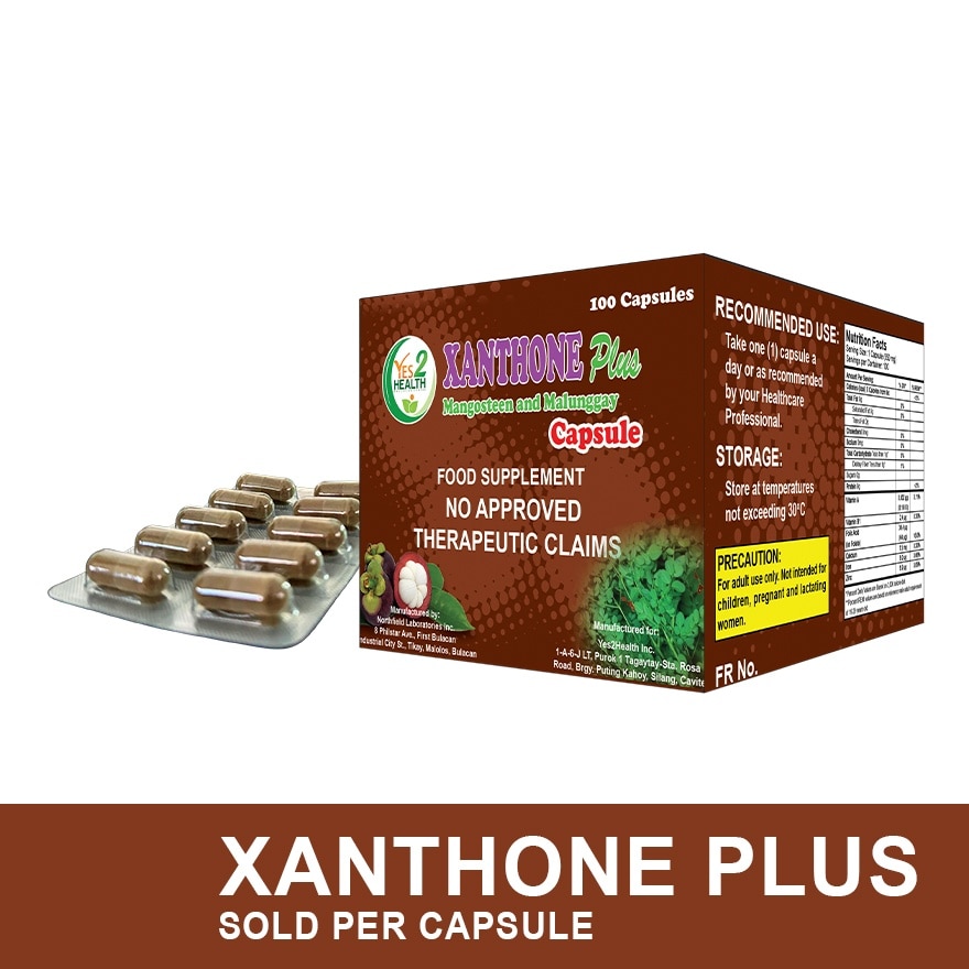 XANTHONE, XANTHONE Plus Herbal Capsule 500mg Sold Per Piece | Watsons ...
