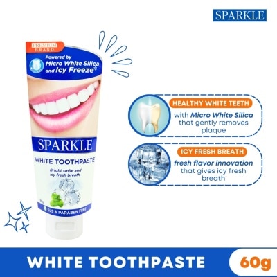 SPARKLE, White Toothpaste 60g | Watsons Philippines